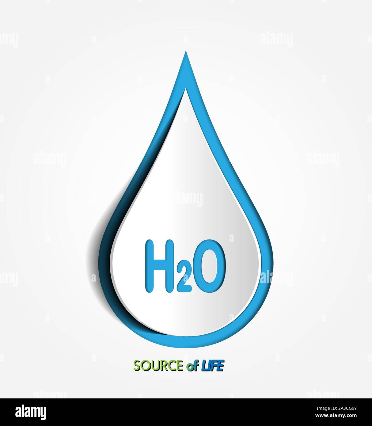 Formula water Stock Vector Images - Alamy