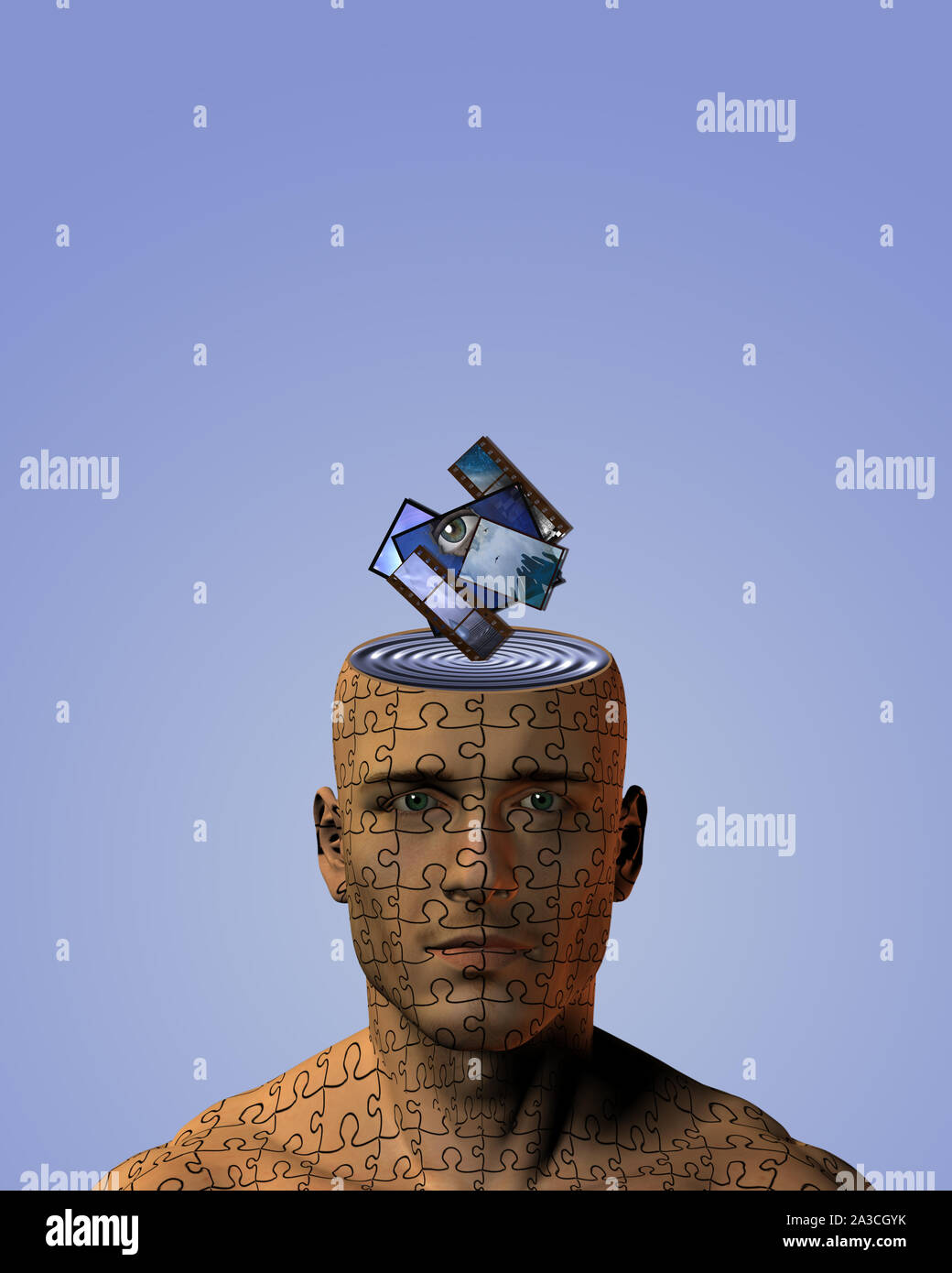 Human brain photograph hi-res stock photography and images - Alamy