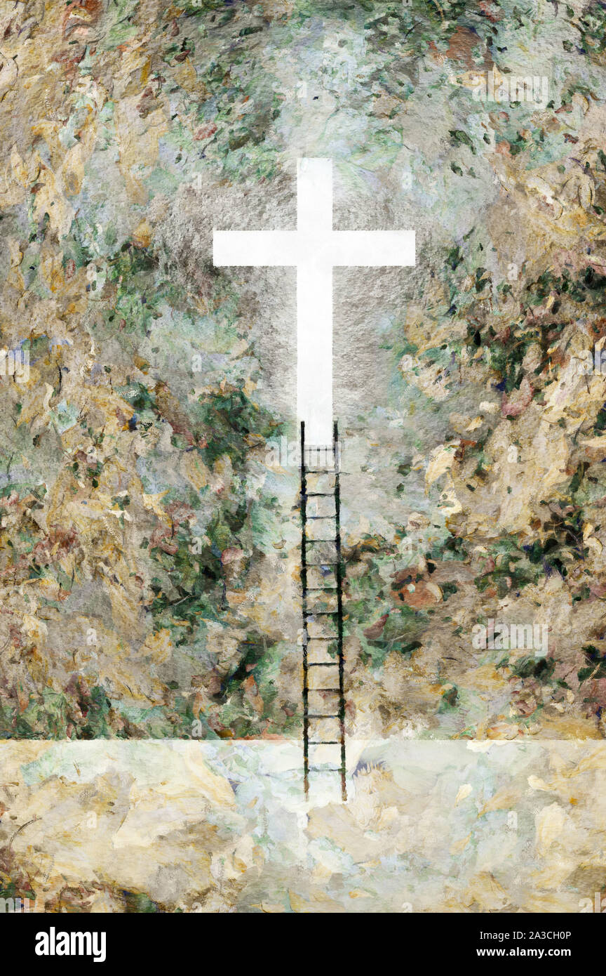 Ladder of salvation hi-res stock photography and images - Alamy