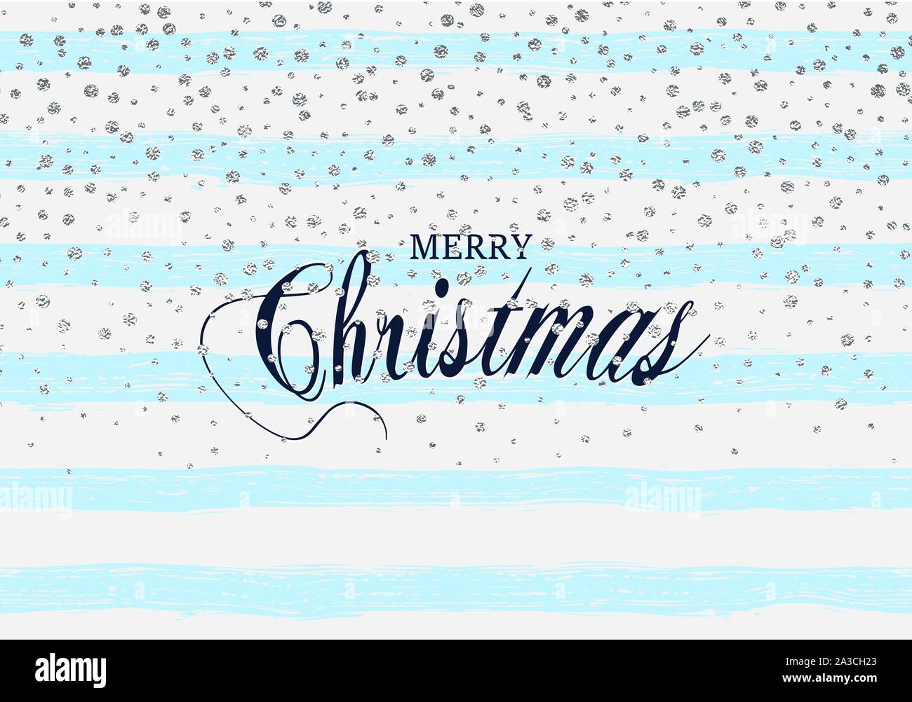 Merry Christmas. Vector illustration. Falling snow element for greeting ...