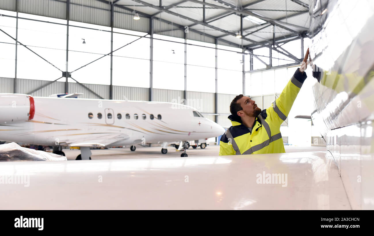 A flight mechanic inspects hi-res stock photography and images - Alamy