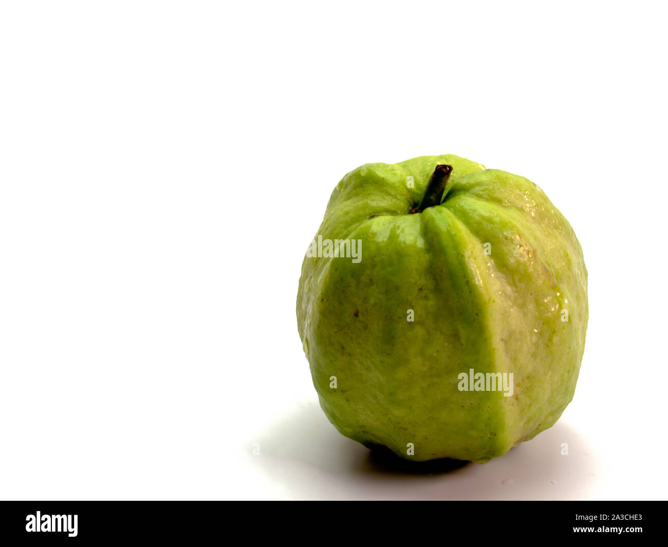 fresh guava fruit , Placed on a white background Stock Photo - Alamy