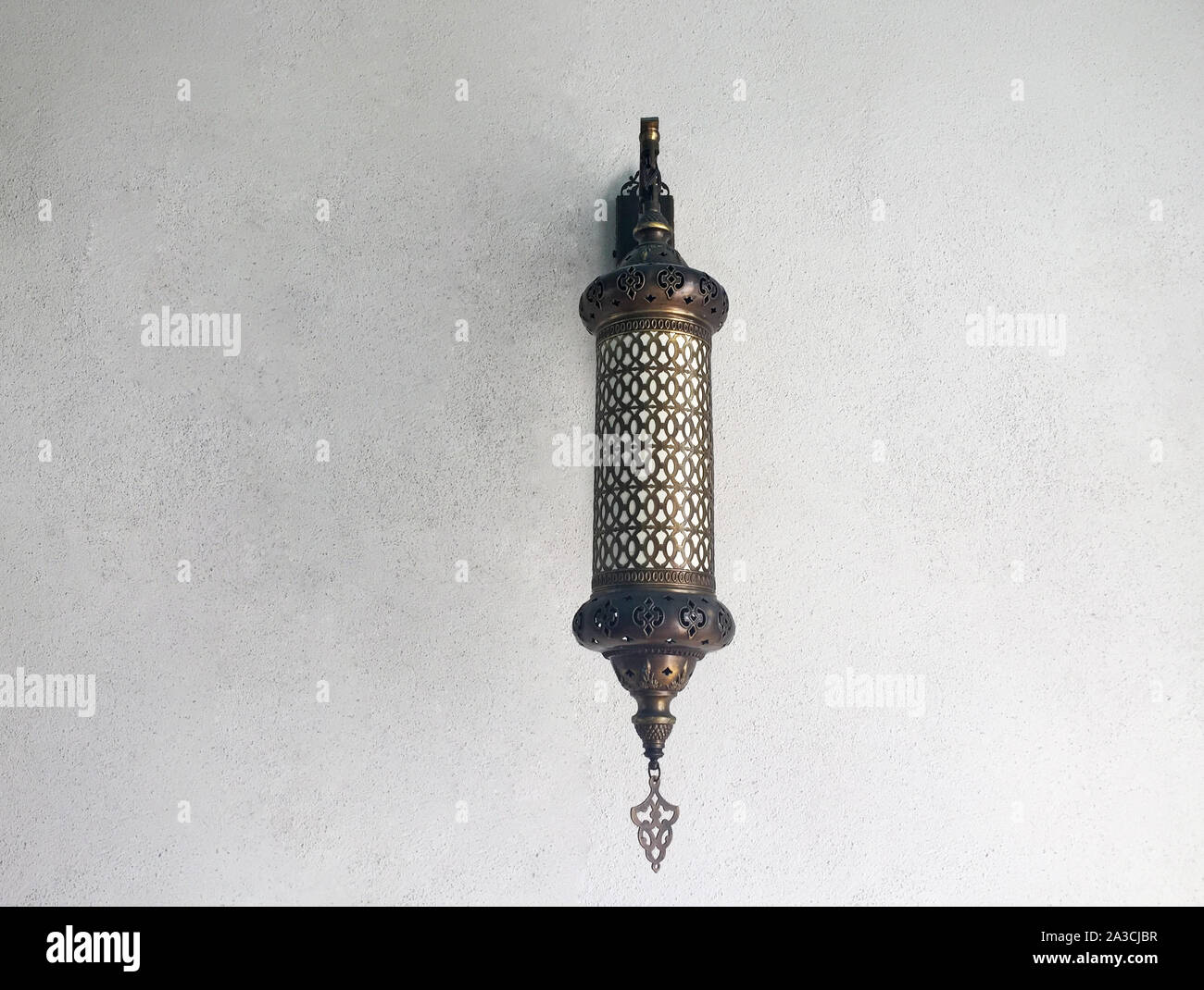 Islamic background arabic pattern and traditional lamp hi-res stock ...