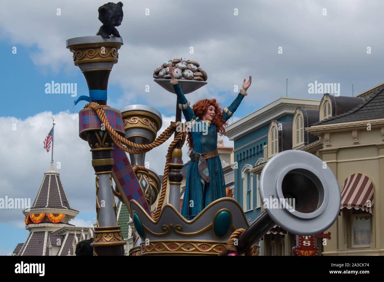 Brave disney castle hi-res stock photography and images - Alamy