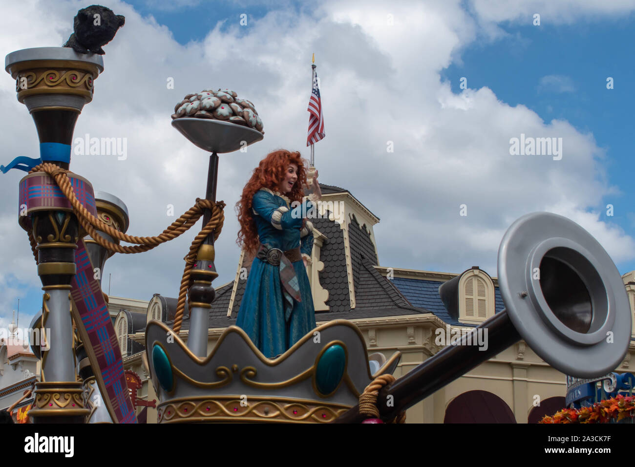 Brave disney castle hi-res stock photography and images - Alamy