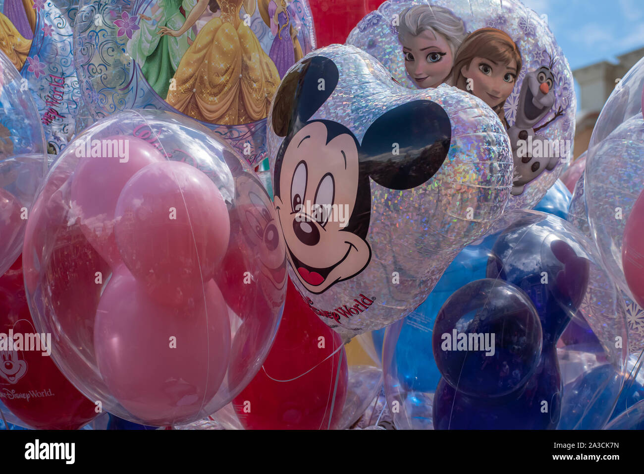 Disney balloons magic kingdom walt hi-res stock photography and images ...