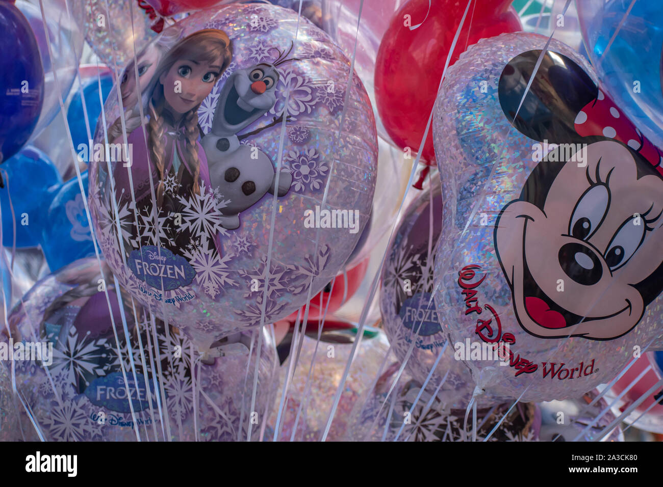 Balloons magic kingdom walt disney hi-res stock photography and images ...