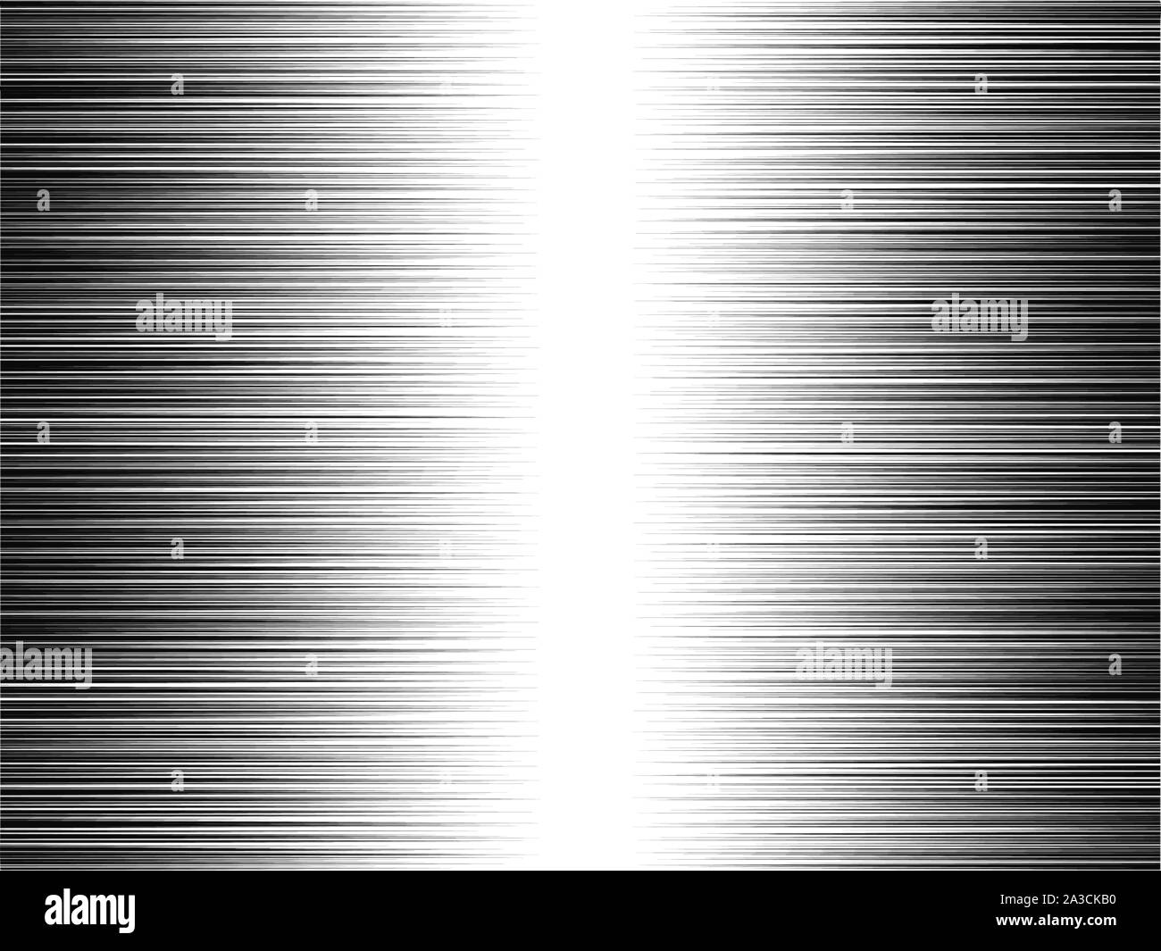 Horizontal speed line halftone pattern with gradient effect Template for backgrounds and ...
