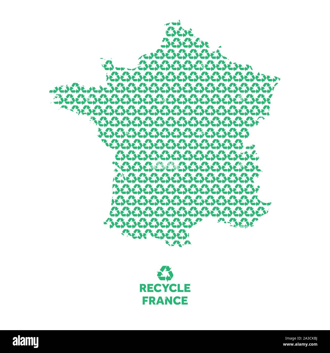Recycling logo france Stock Vector Images - Alamy