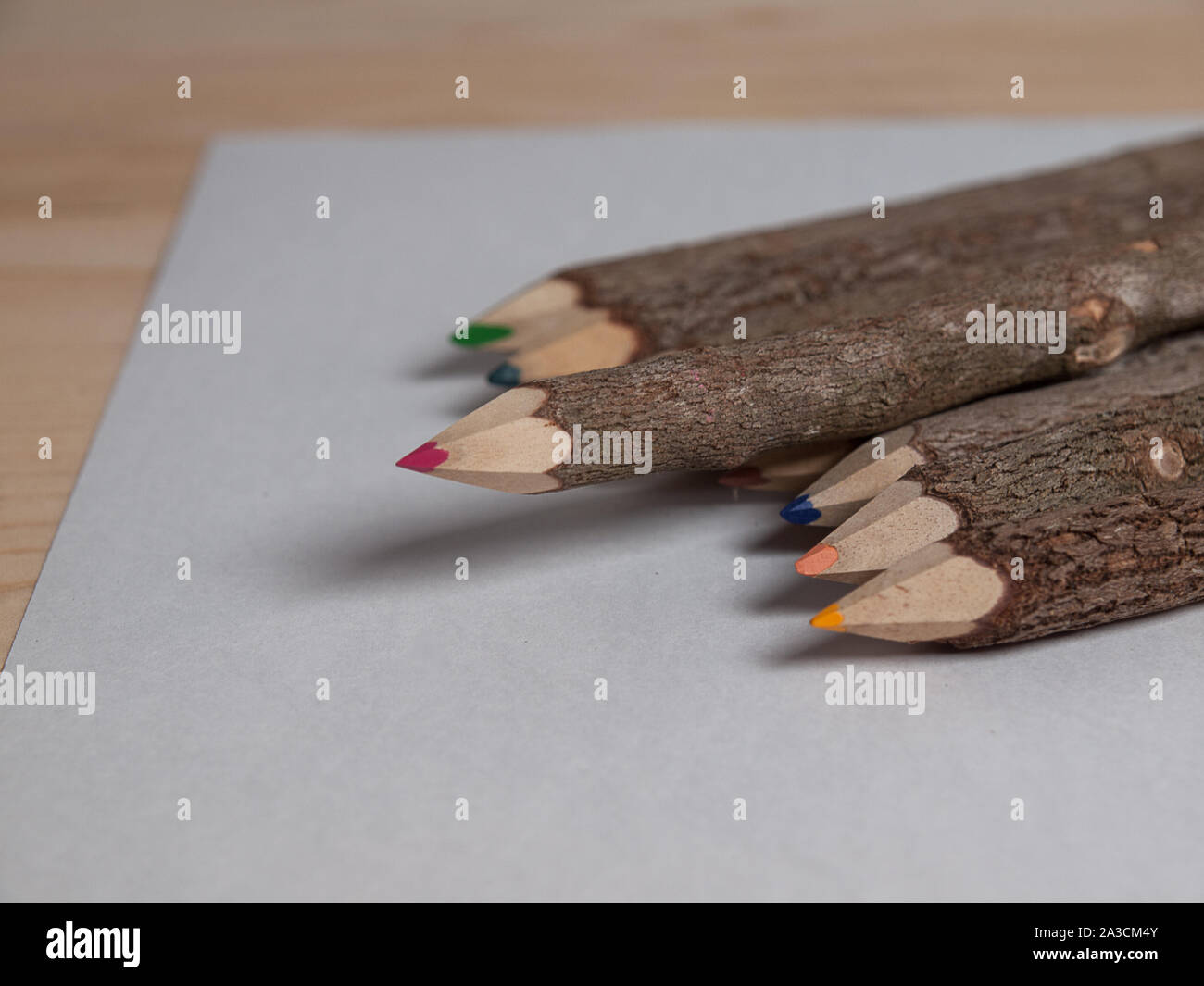 Table crayons hi-res stock photography and images - Alamy