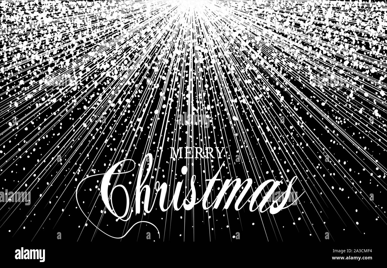 Merry Christmas vector illustration. Element for greeting cards ...