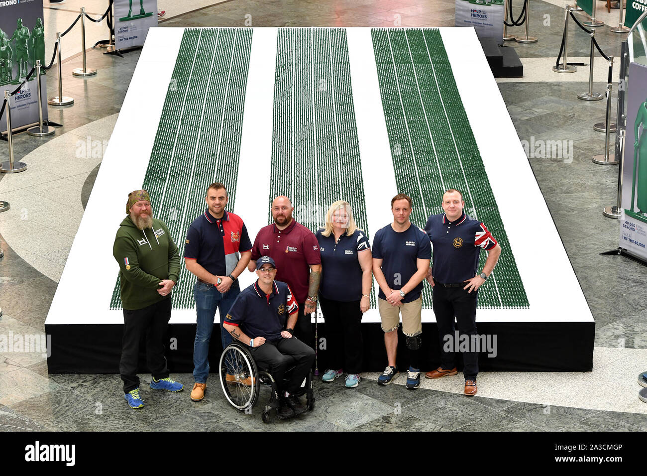 Veterans (from left to right) Kev Gray, Carl Shadrake, Lee Patmore ...