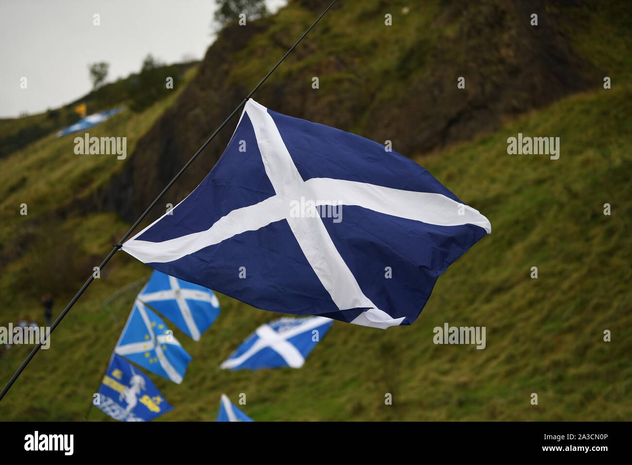 The Saltire Flag Stock Photo - Alamy
