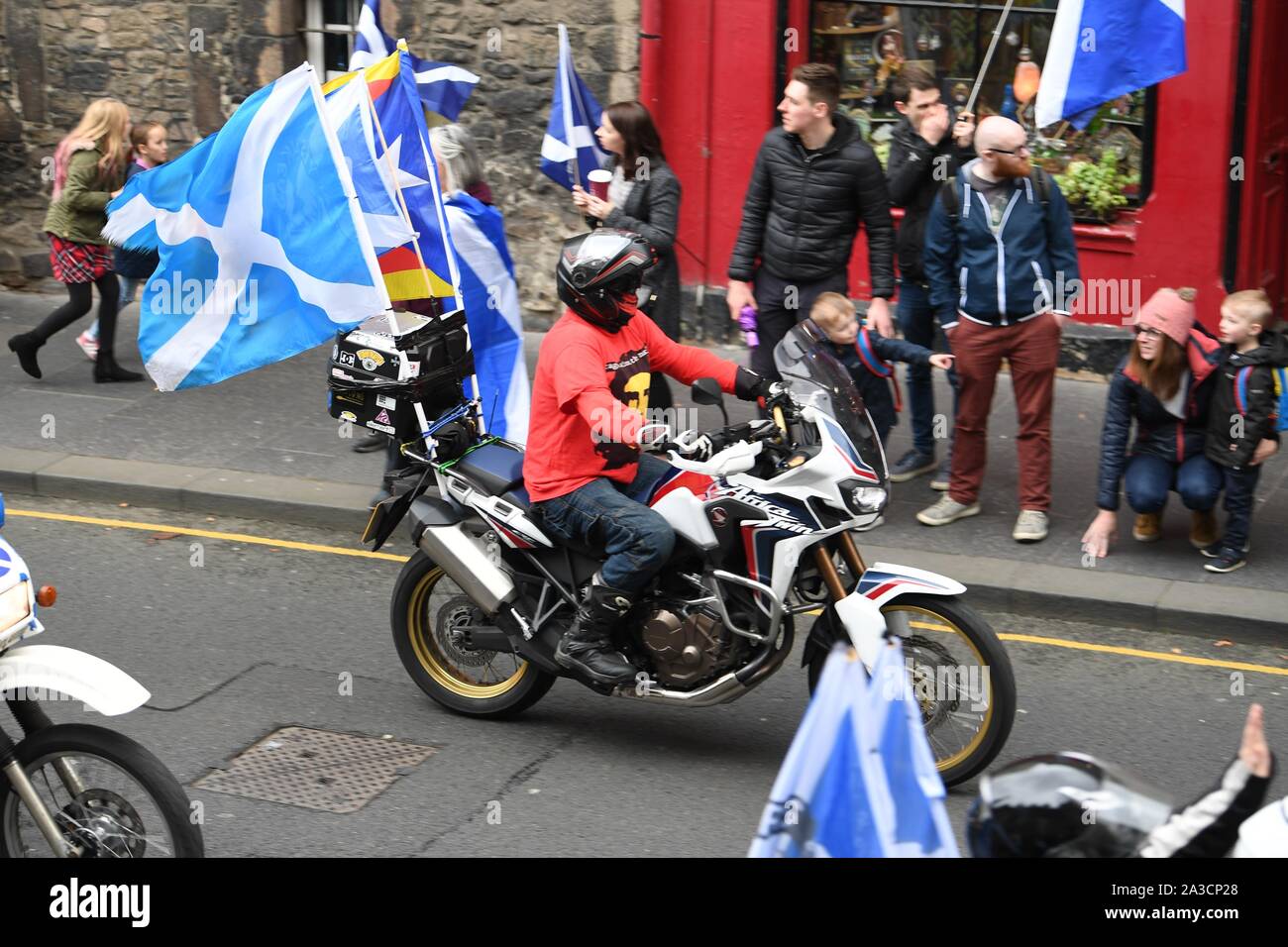 The AUOB March with YES Bikers heading off in front of the March. AUOB ...
