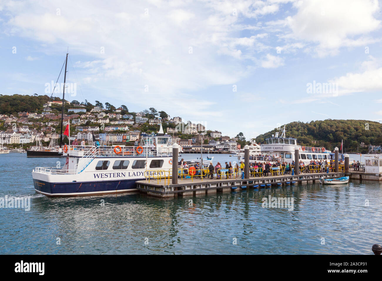 Passenger ferry dartmouth devon hi-res stock photography and images - Alamy