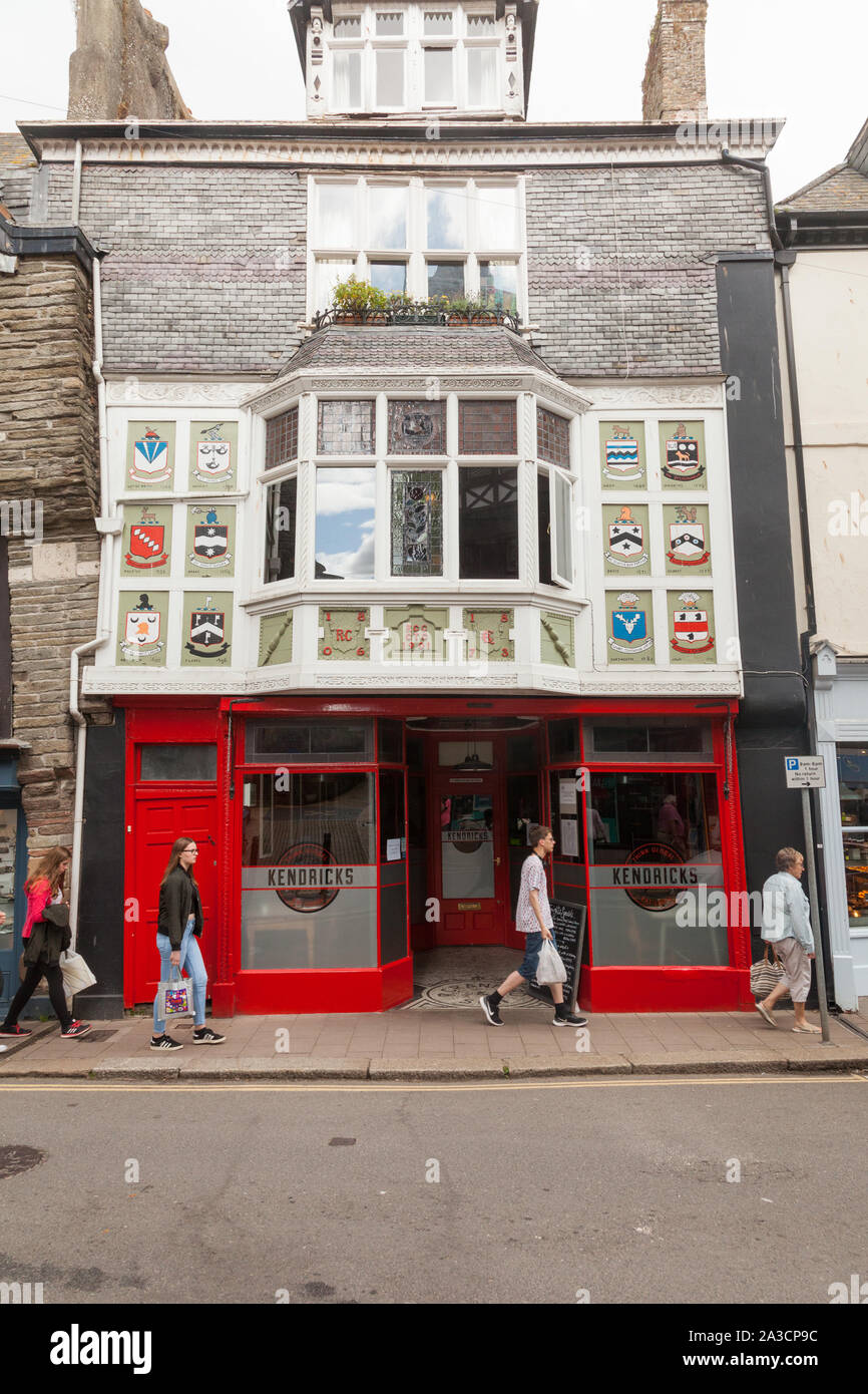 Kendrick's Restaurant Dartmouth, Devon, England, United Kingdom Stock ...