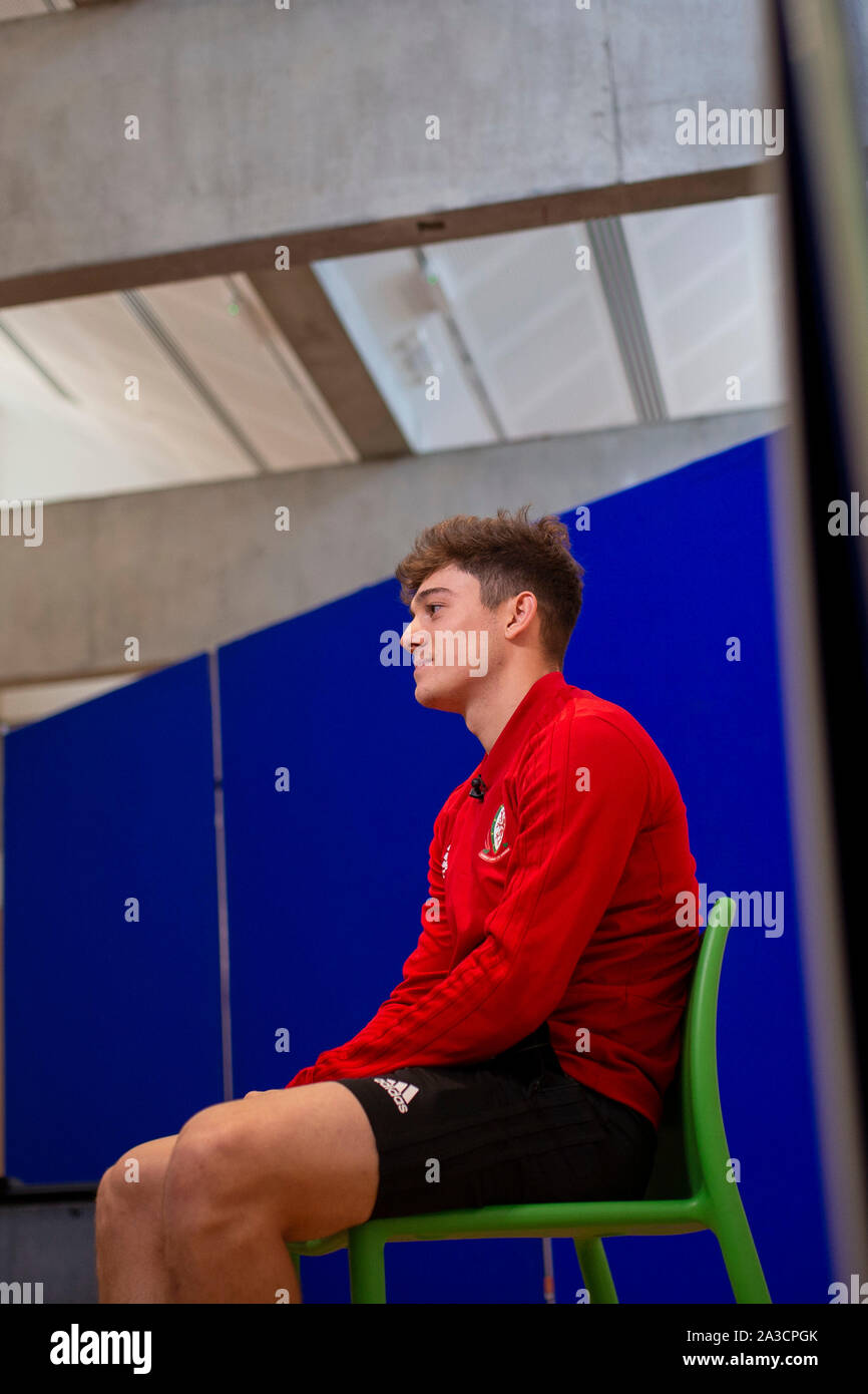 Cardiff, Wales, UK, October 7th 2019. Wales national football team ...
