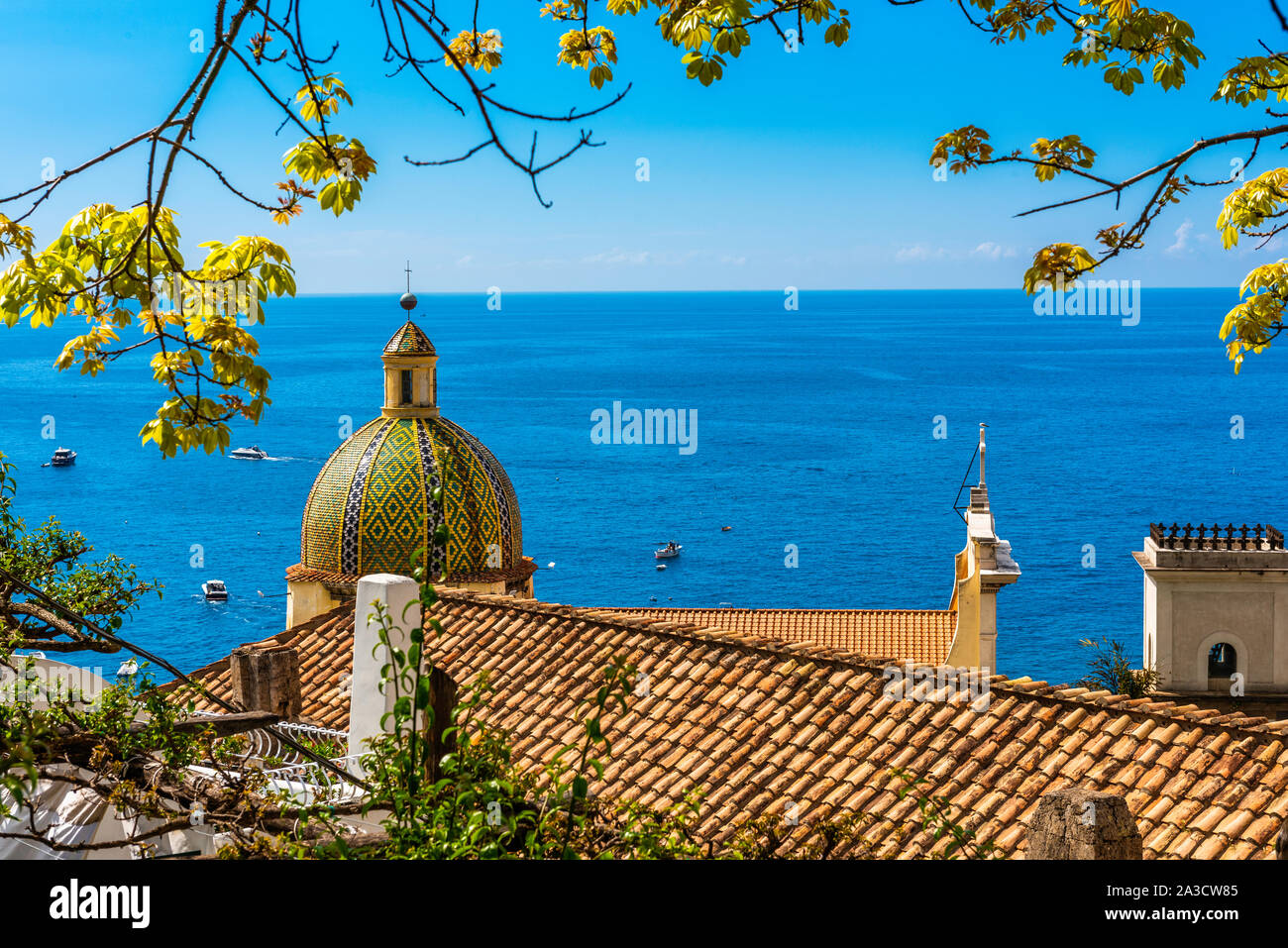 The Church of St Maria Assunta in the beautiful Italian town of ...
