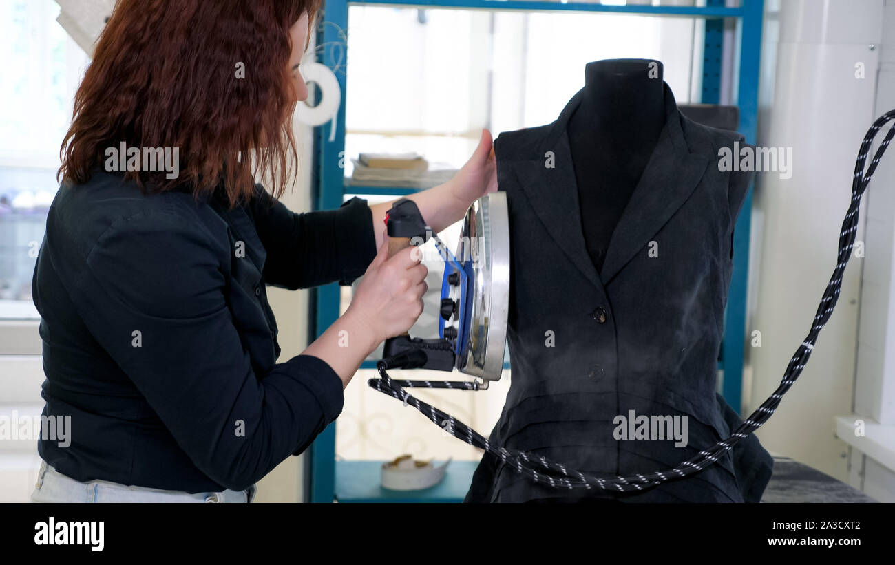 Ironing process hi-res stock photography and images - Alamy