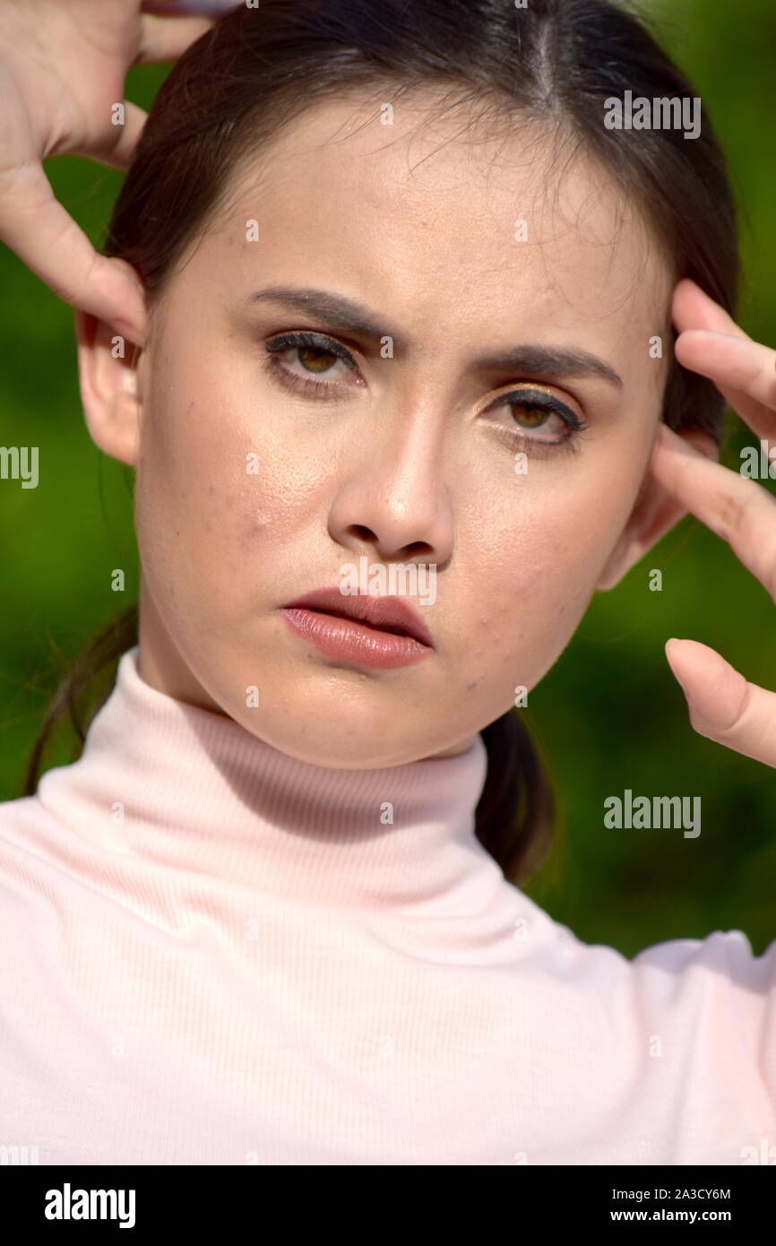 A Diverse Woman And Confusion Stock Photo - Alamy