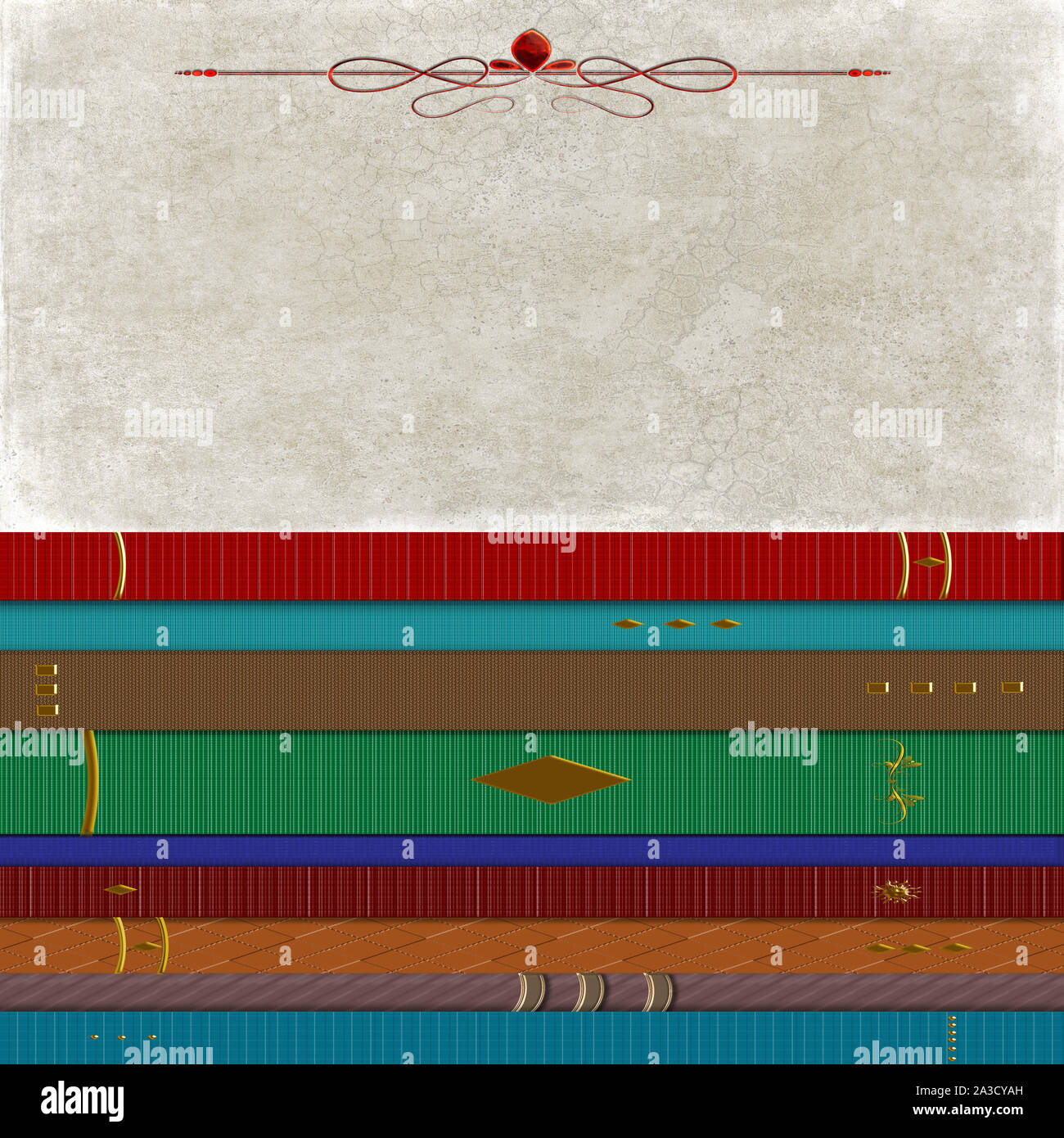 Graphic Background of Multi Colored Library Books with Available Text ...