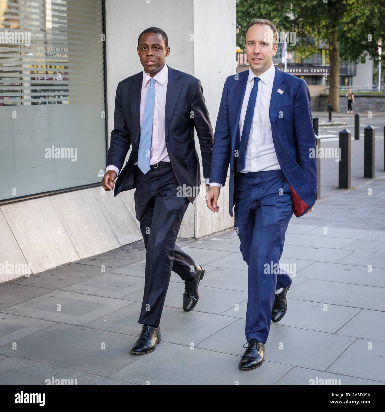 Bim Afoladi, MP for Hitchin and Harpenden (left) and Health Secretary ...