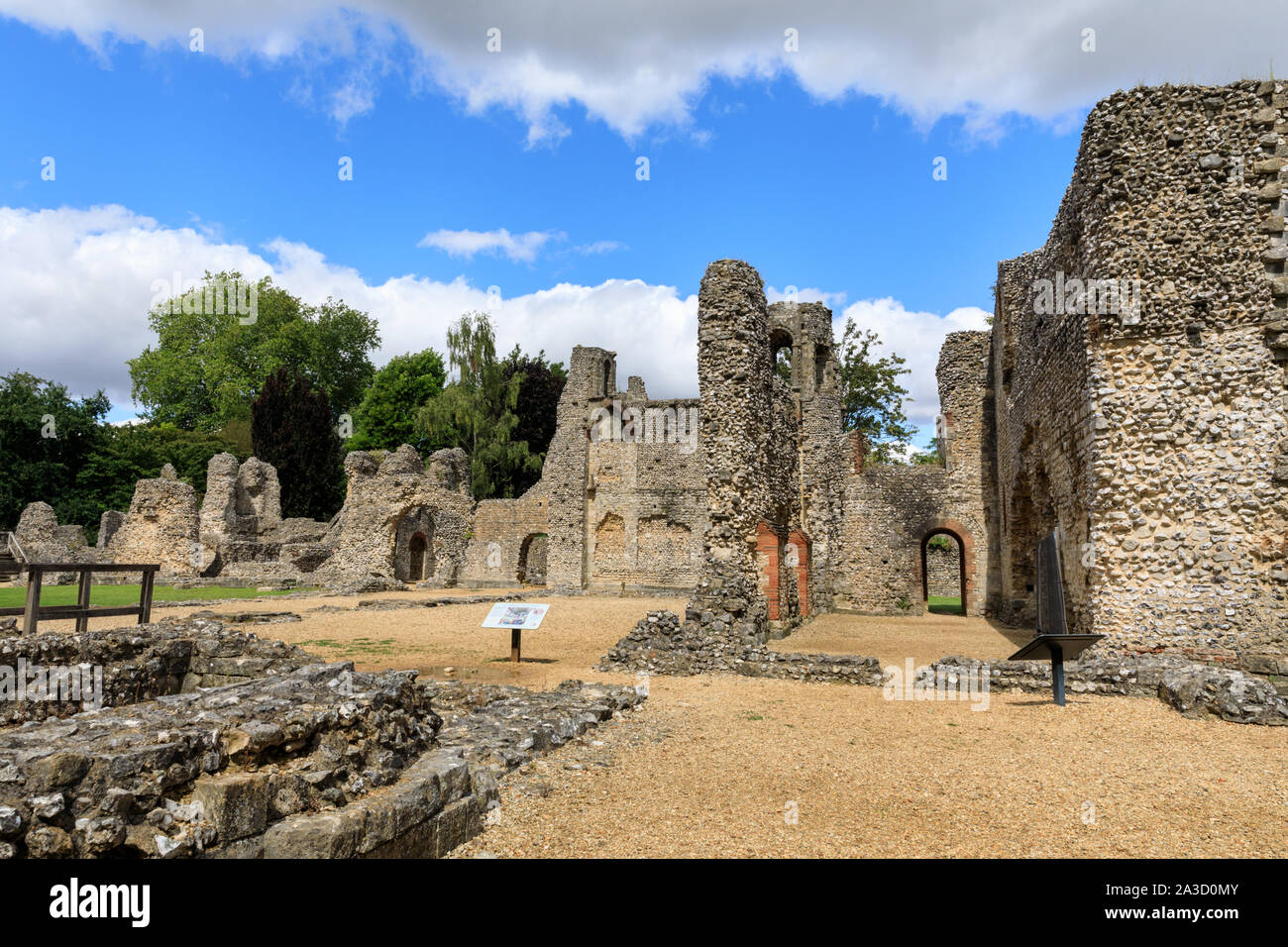 Wolvesey Castle, also Wolvesey Palace or the Old Bishop's Palace ...