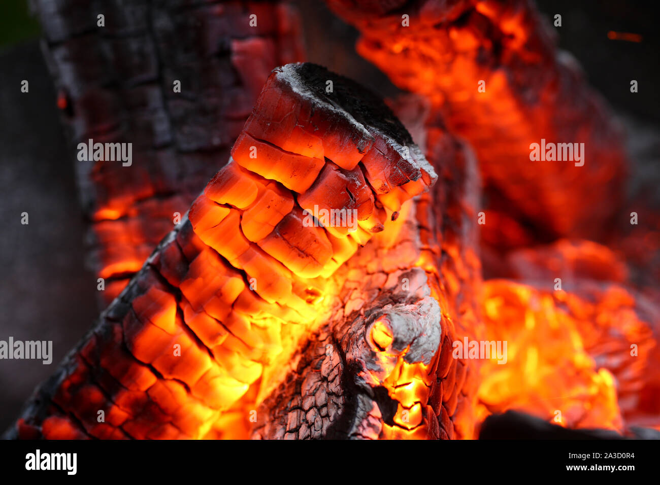 Outdoor fire blazing Stock Photo - Alamy