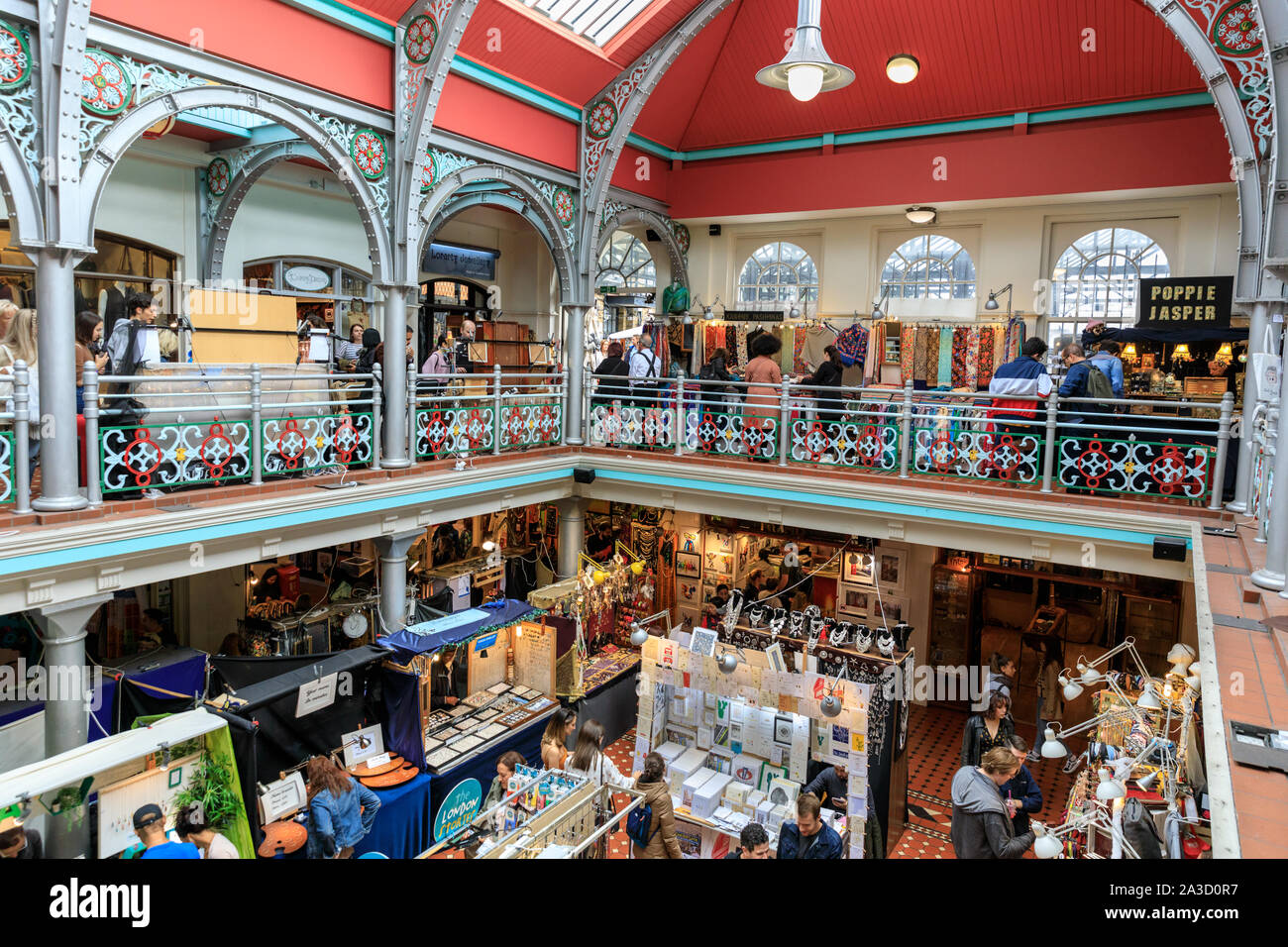 Indoor Market Stalls England High Resolution Stock Photography and ...
