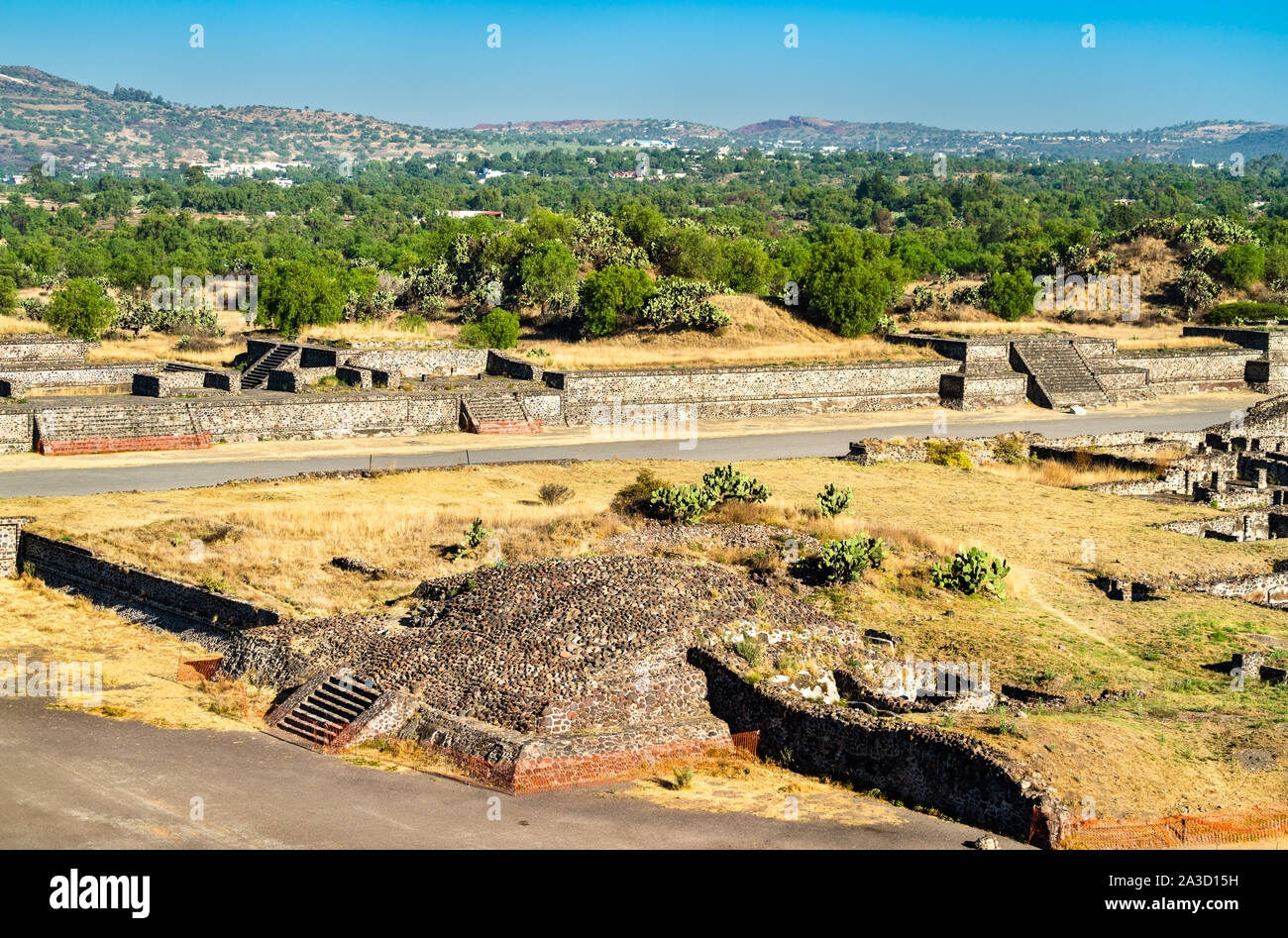 Aztec city aerial view hi-res stock photography and images - Alamy