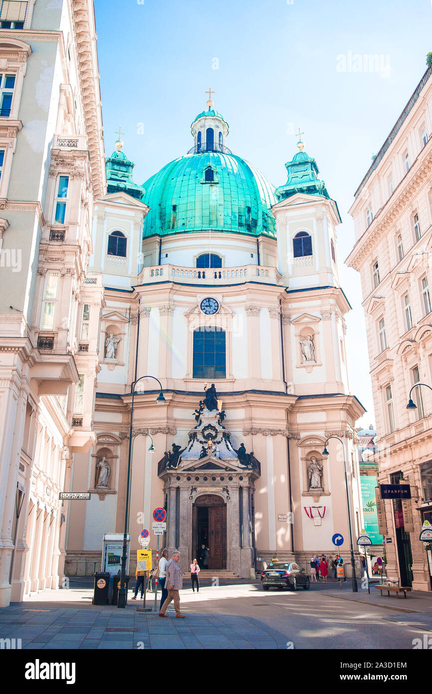 St. Peter's Church-Peterskirche is a Baroque Roman Catholic Parish ...