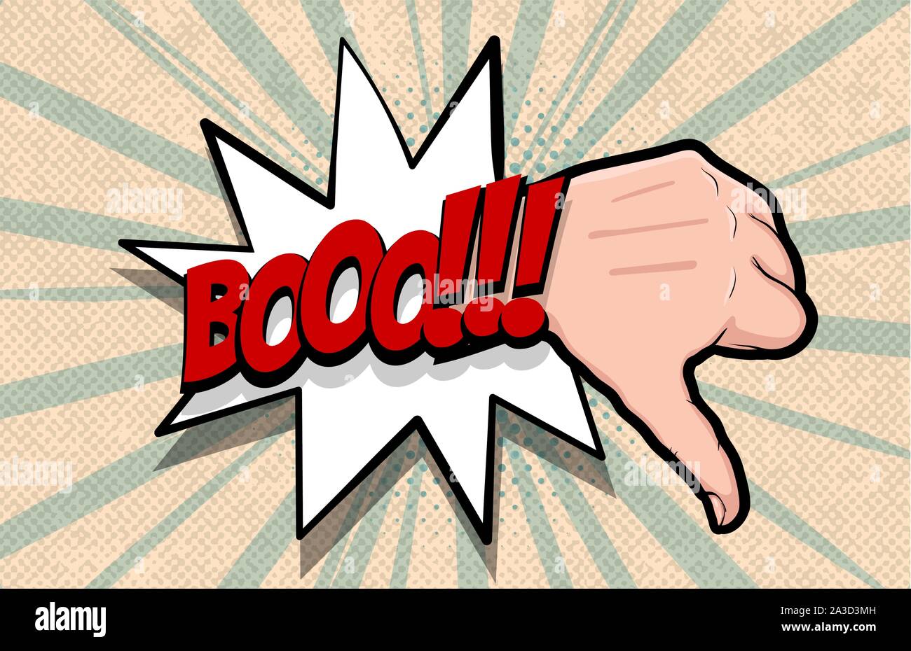Hand gesture comic book pop art isolated Stock Vector Image & Art - Alamy