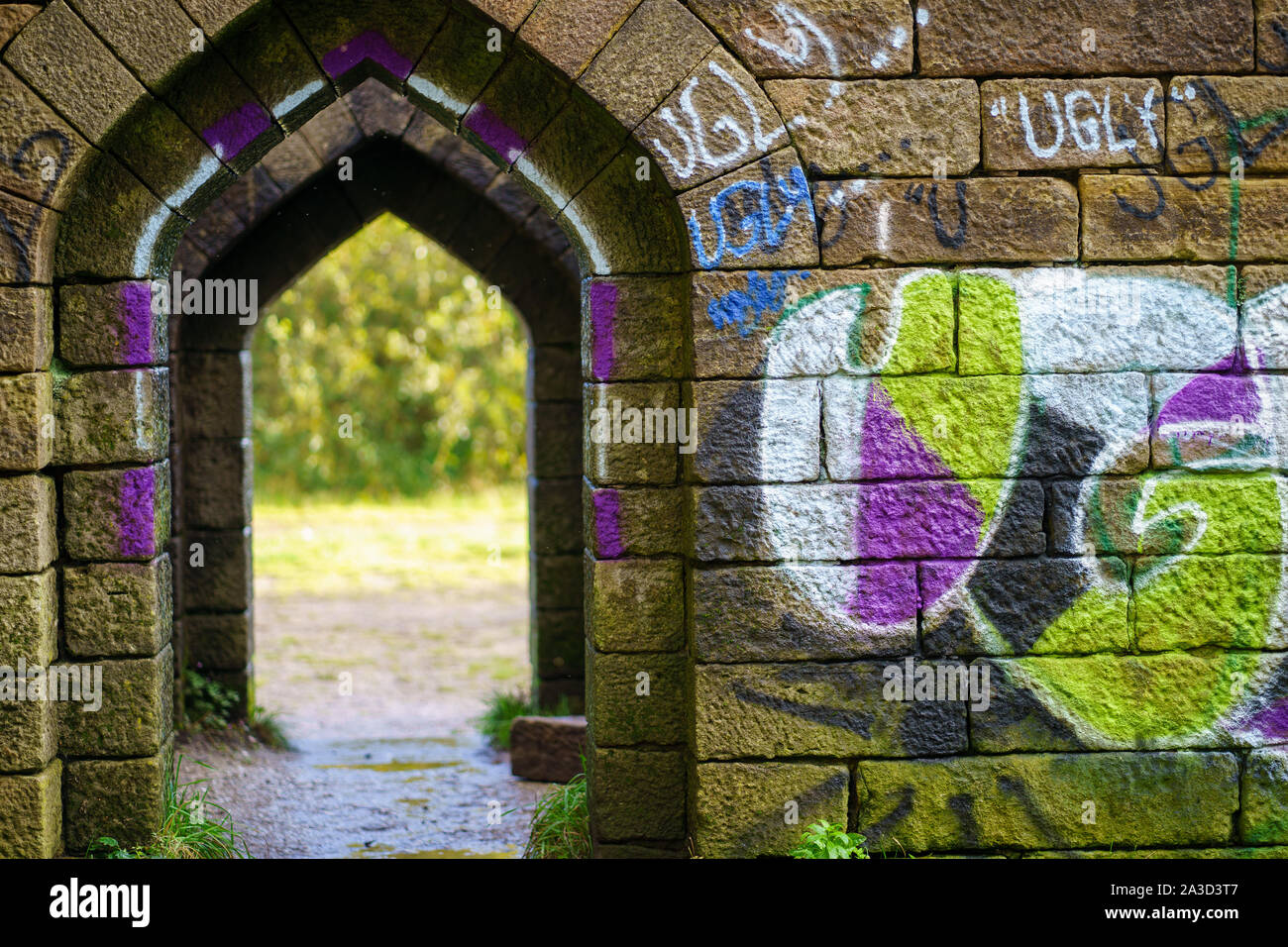 Graffiti medieval hi-res stock photography and images - Alamy