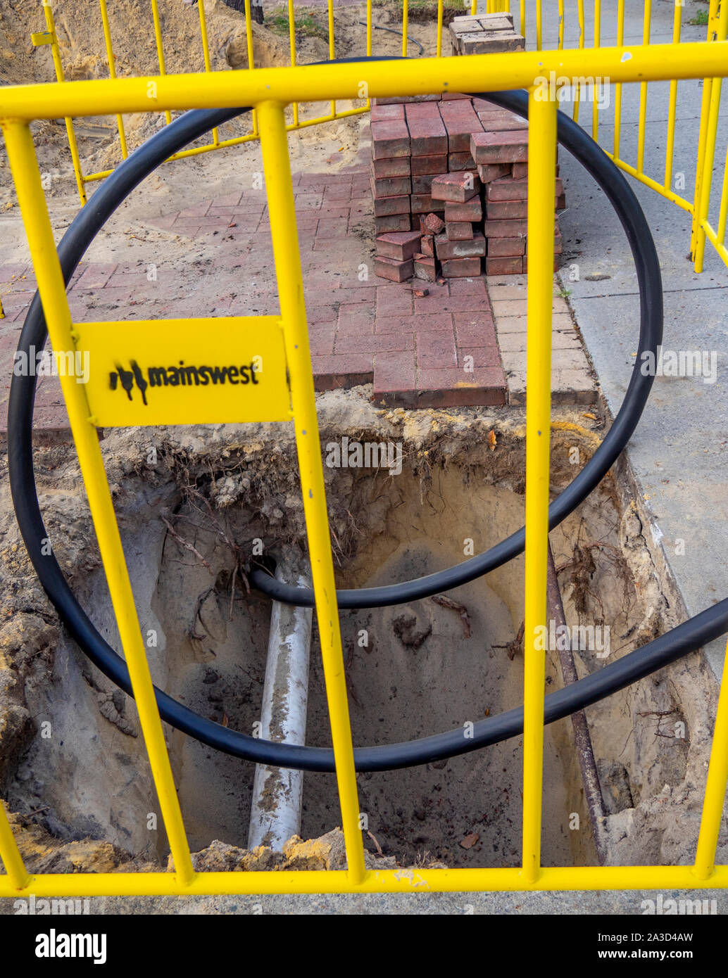 Underground pipe work hi-res stock photography and images - Alamy