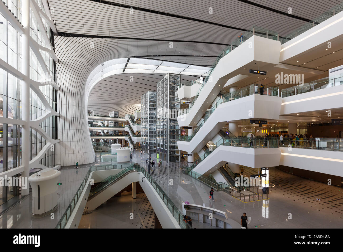 Beijing, China – September 30, 2019: Beijing Daxing New International ...