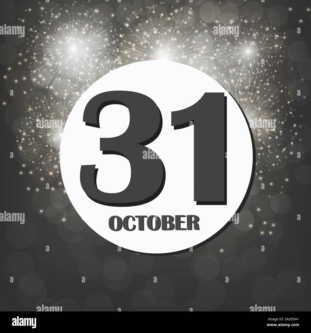 October 31 icon. For planning important day. Banner for holidays and ...