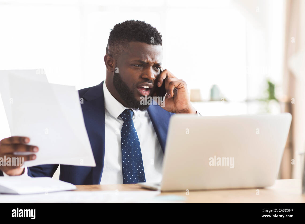 Employer yelling at employees people hi-res stock photography and ...