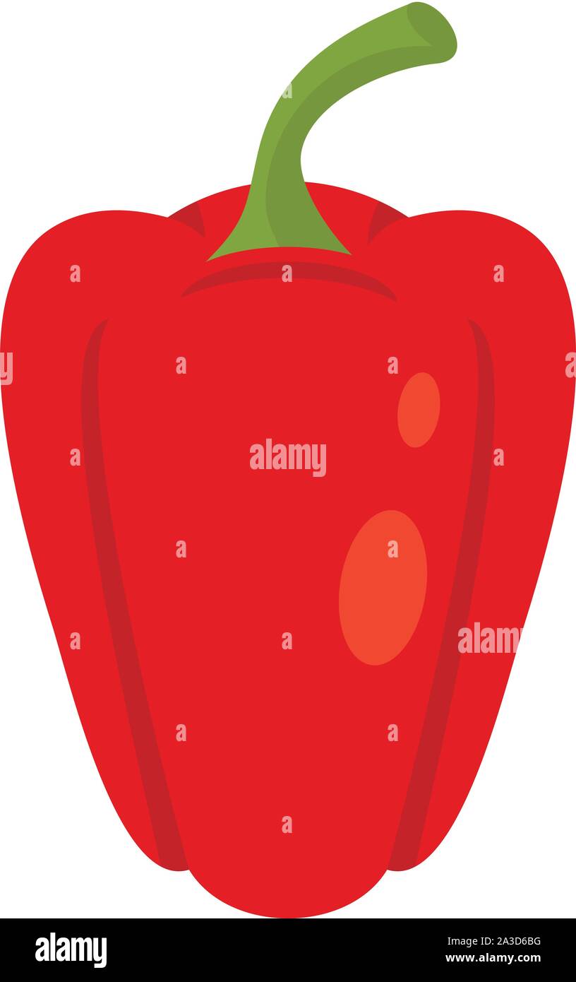 Bell pepper capsicum annuum Stock Vector Images - Alamy