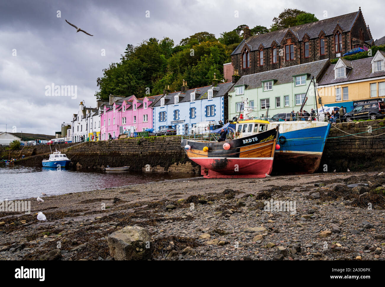 Portree, Isle of Skye Stock Photo - Alamy