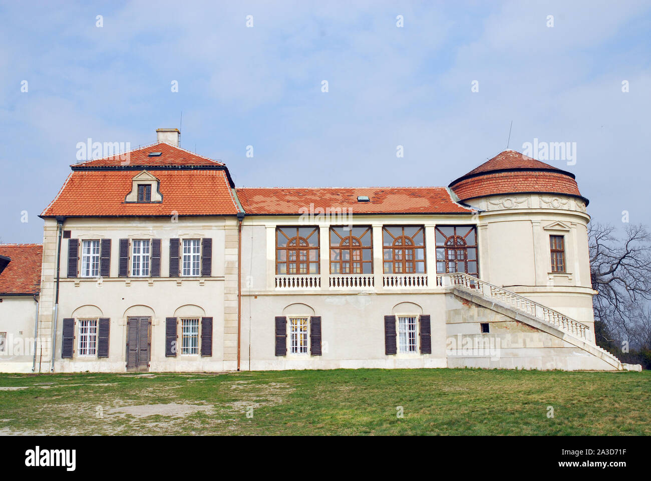 Amadé-Bajzáth-Pappenheim Castle, Iszkaszentgyörgy, Fejér county ...