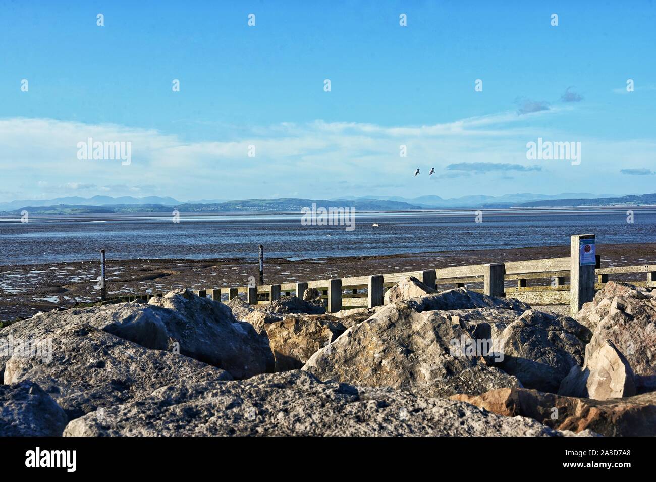 Morecambe Bay at low tide Stock Photo - Alamy