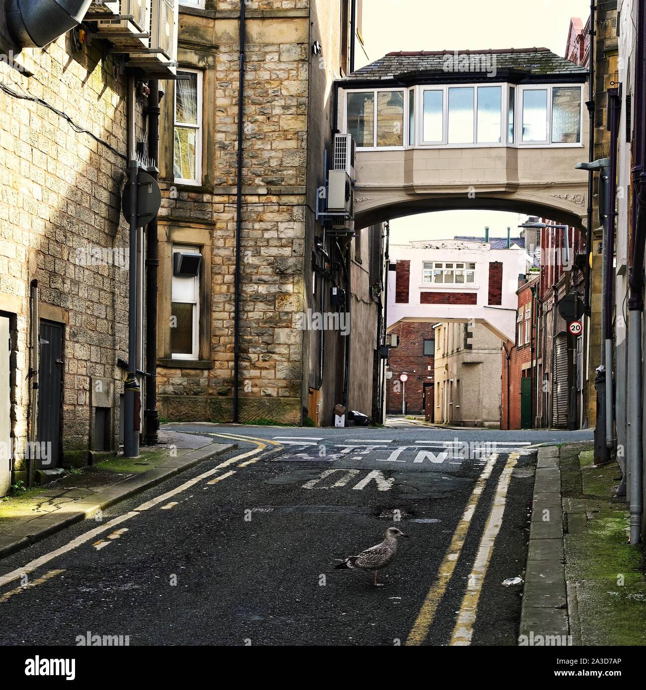 Back crescent street in morecambe hi-res stock photography and images ...