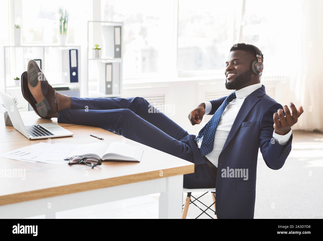 Relaxed Business Person