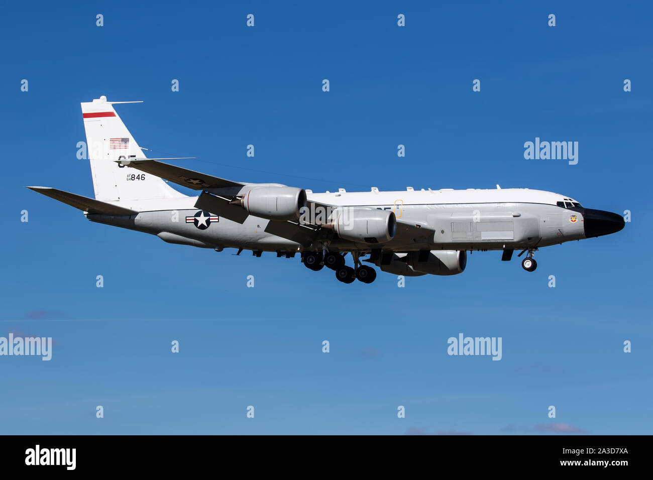 RC-135V Rivet Joint Stock Photo - Alamy