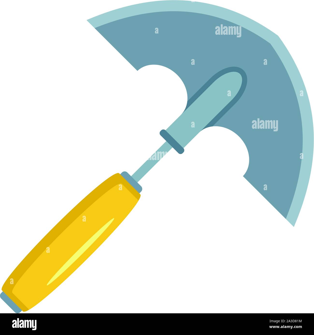 Hand dig icon. Flat illustration of hand dig vector icon for web design ...