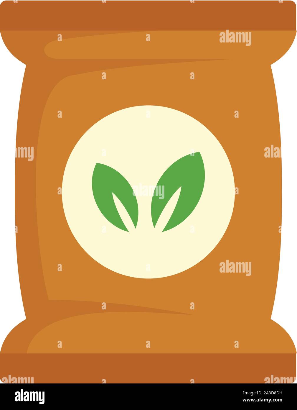 Seed plant pack icon. Flat illustration of seed plant pack vector icon ...