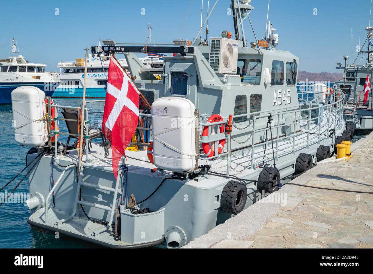 Frontex boat hi-res stock photography and images - Alamy