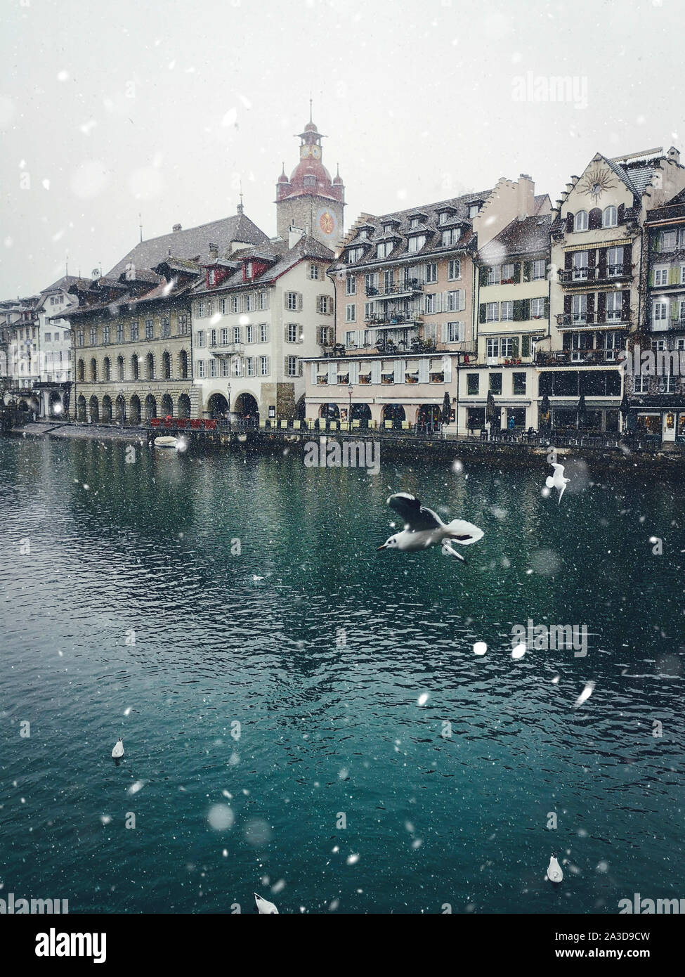 Lucerne in winter. Switzerland. Travel concept Stock Photo - Alamy