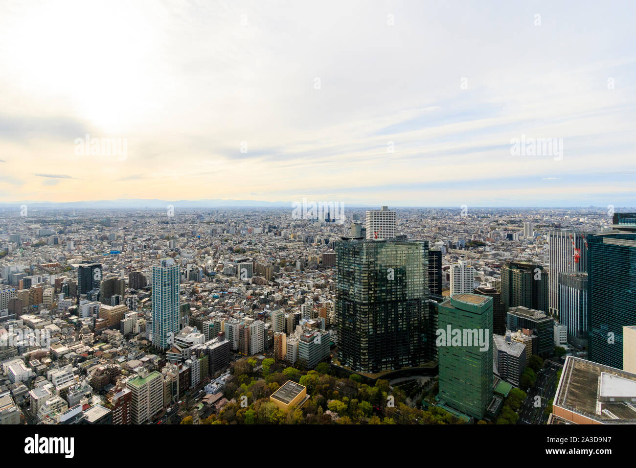 Birds eye view tokyo city hi-res stock photography and images - Alamy