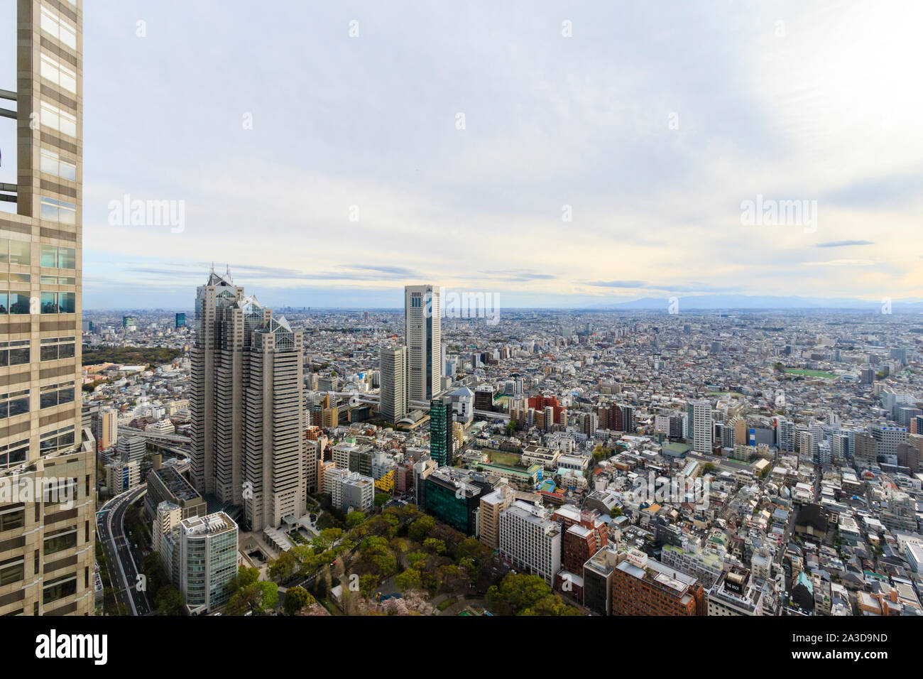 Birds eye view tokyo city hi-res stock photography and images - Alamy